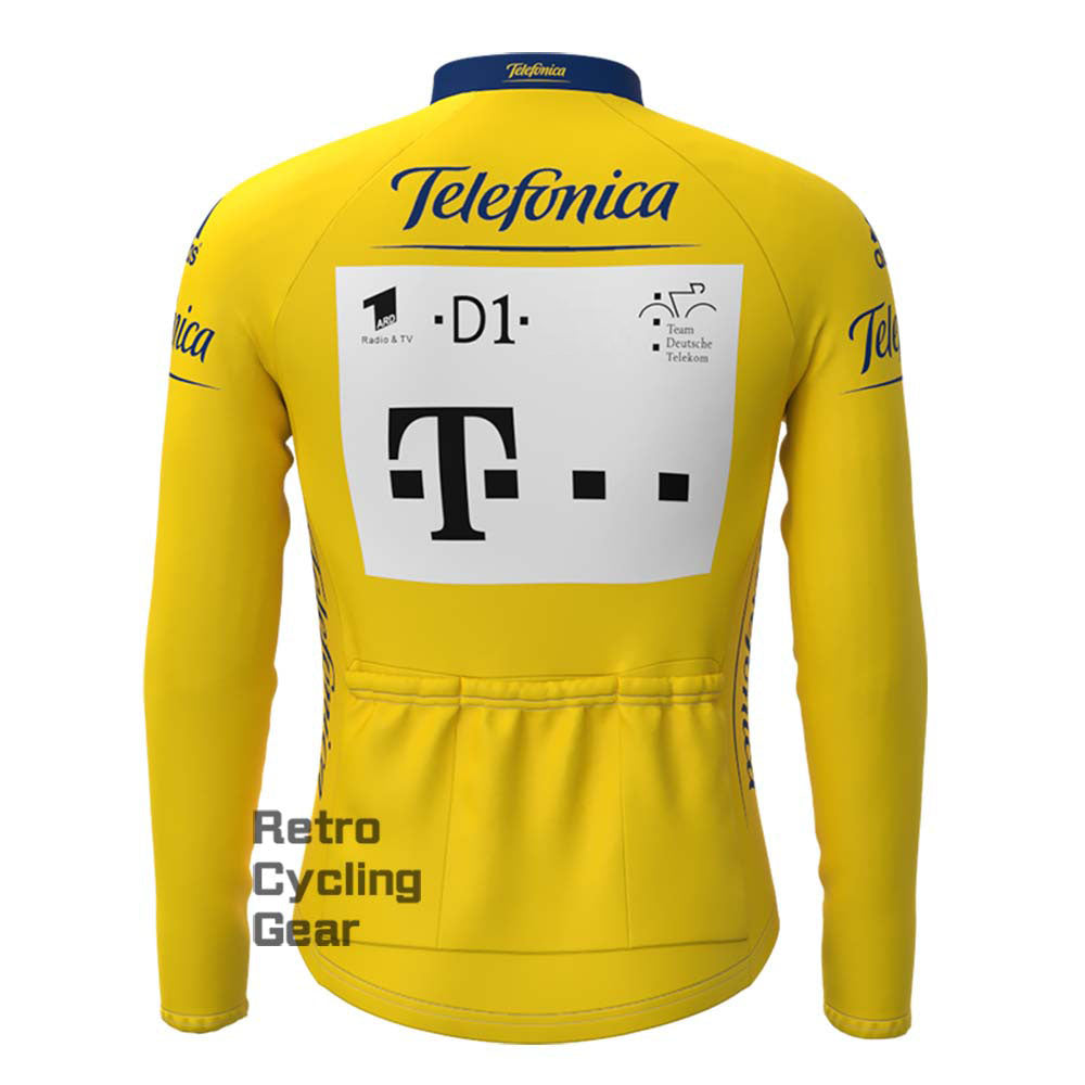 T yellow Fleece Retro Long Cycling Kits – Retro Cycling Gear