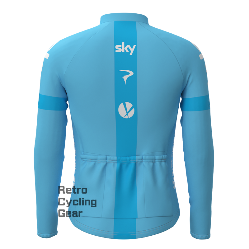 Blue sky Retro Long Sleeve Cycling Kits – Retro Cycling Gear
