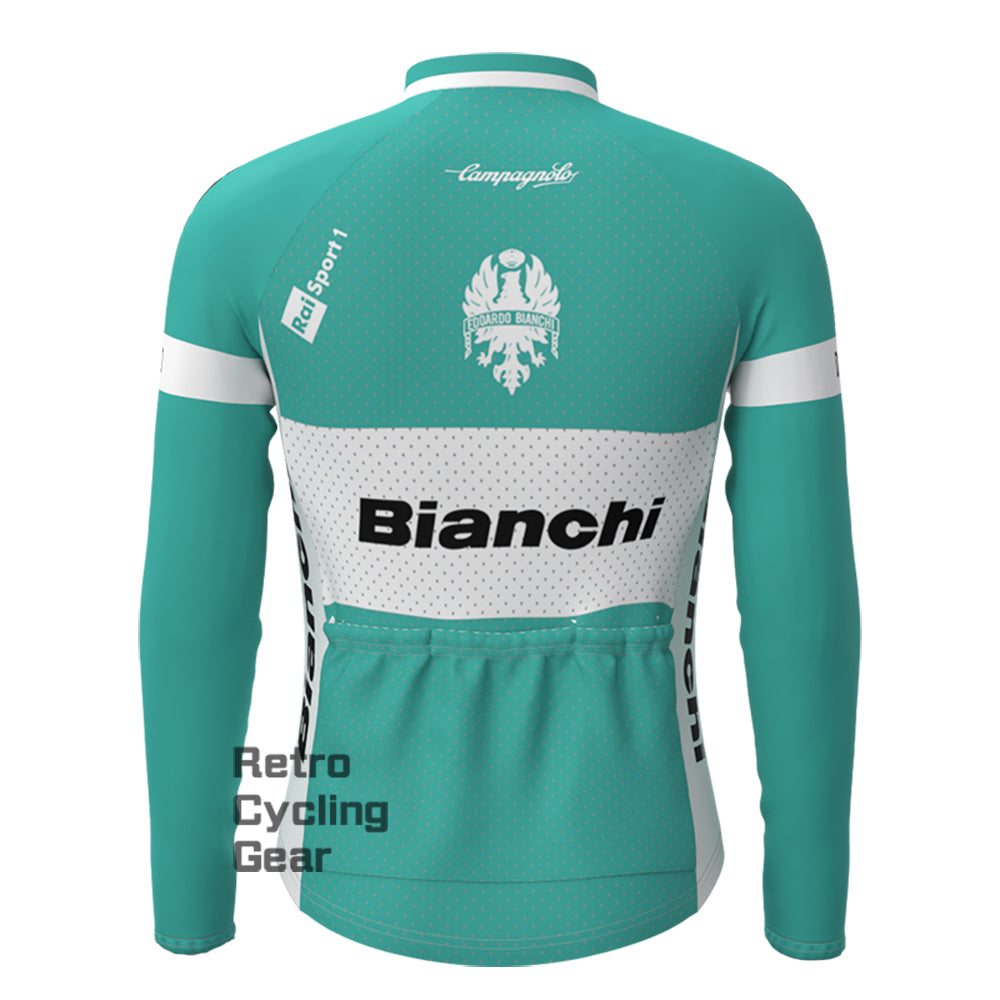 blue Bianchi Long Sleeve Cycling Kits – Retro Cycling Gear