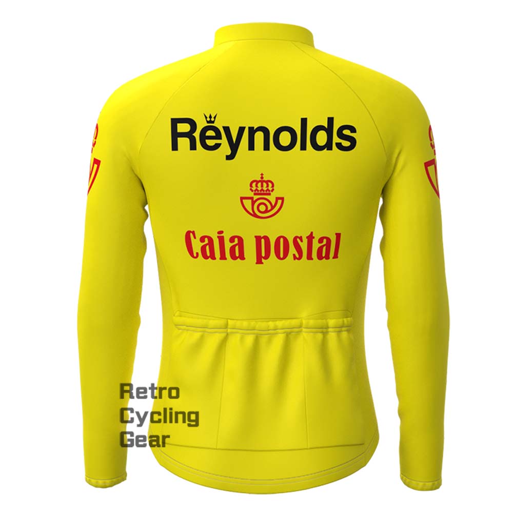 1983s yellow Reynolds Retro Long Sleeve Cycling Kits – Retro Cycling Gear