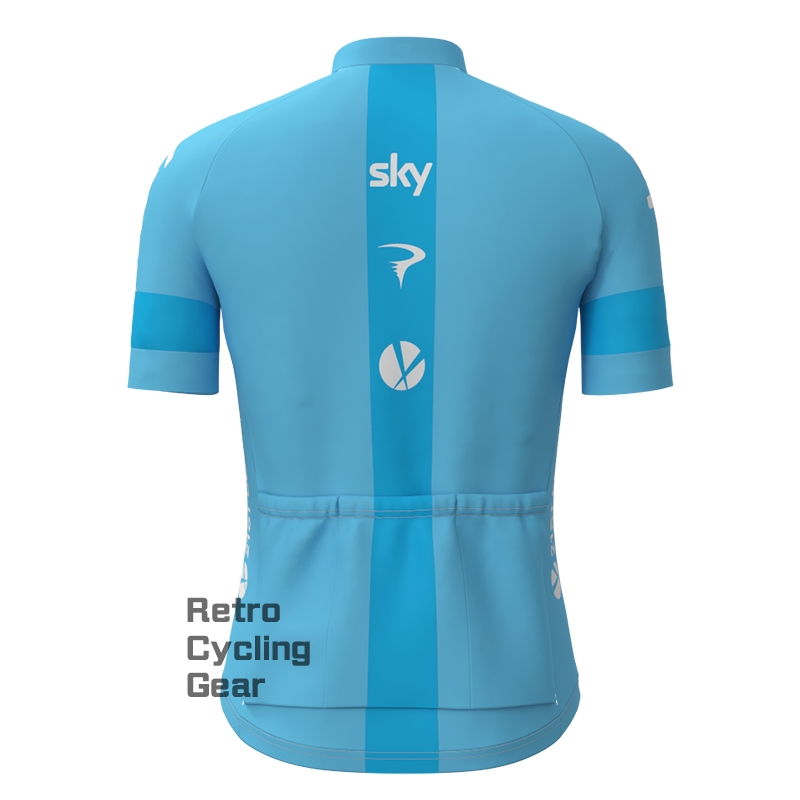 Blue sky Retro Short Sleeve Cycling Kits – Retro Cycling Gear