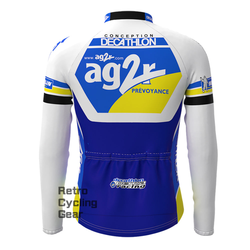 AG2R Retro Long Sleeve Cycling Kits – Retro Cycling Gear
