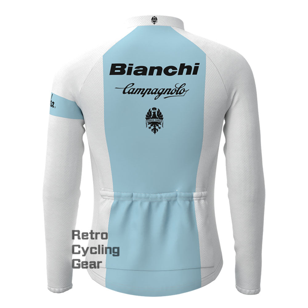 uci Campagnolo Bianchi Fleece Long Cycling Kits – Retro Cycling Gear