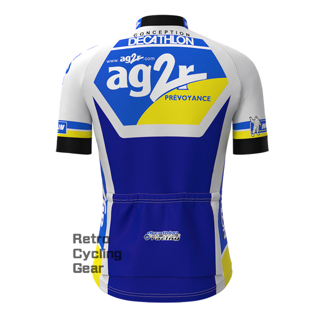 AG2R Retro Short Sleeve Cycling Kits – Retro Cycling Gear