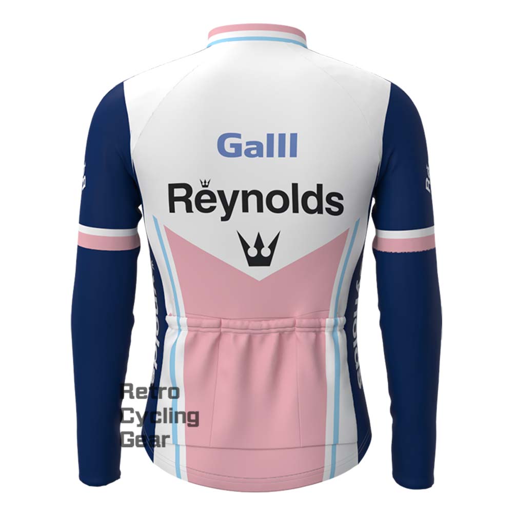 1990s Pink Reynolds Fleece Retro Long Cycling Kits – Retro Cycling Gear