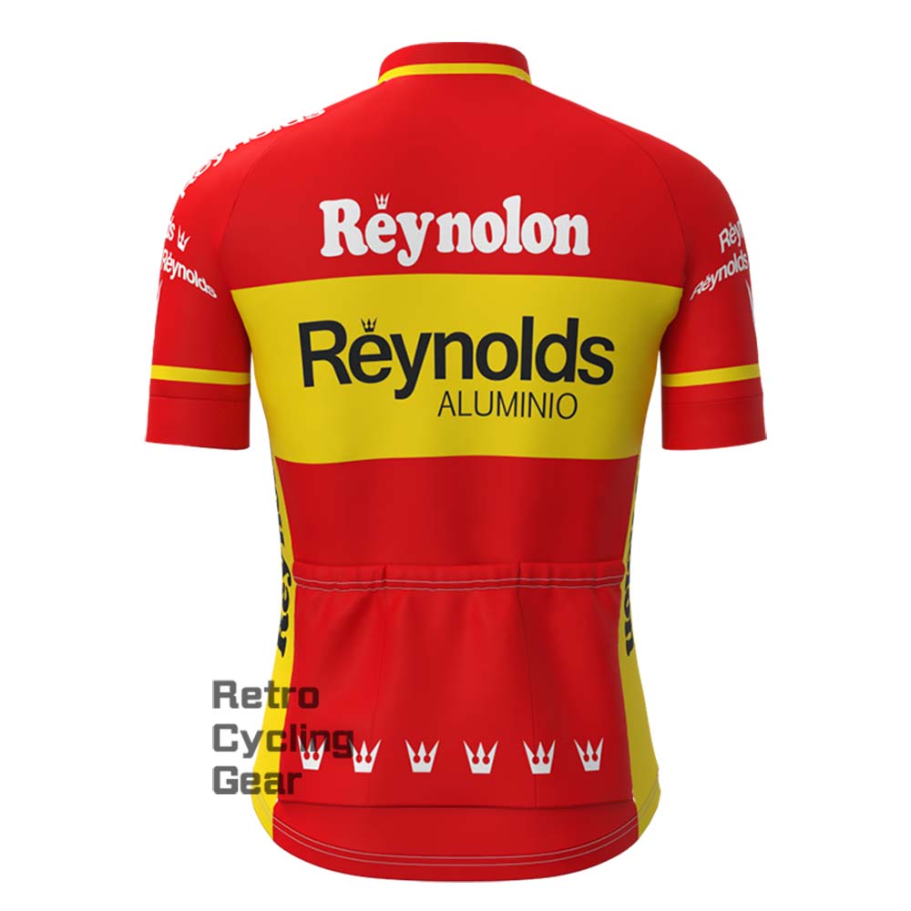 1990s Red Reynolds Retro Short Sleeve Cycling Kits – Retro Cycling Gear