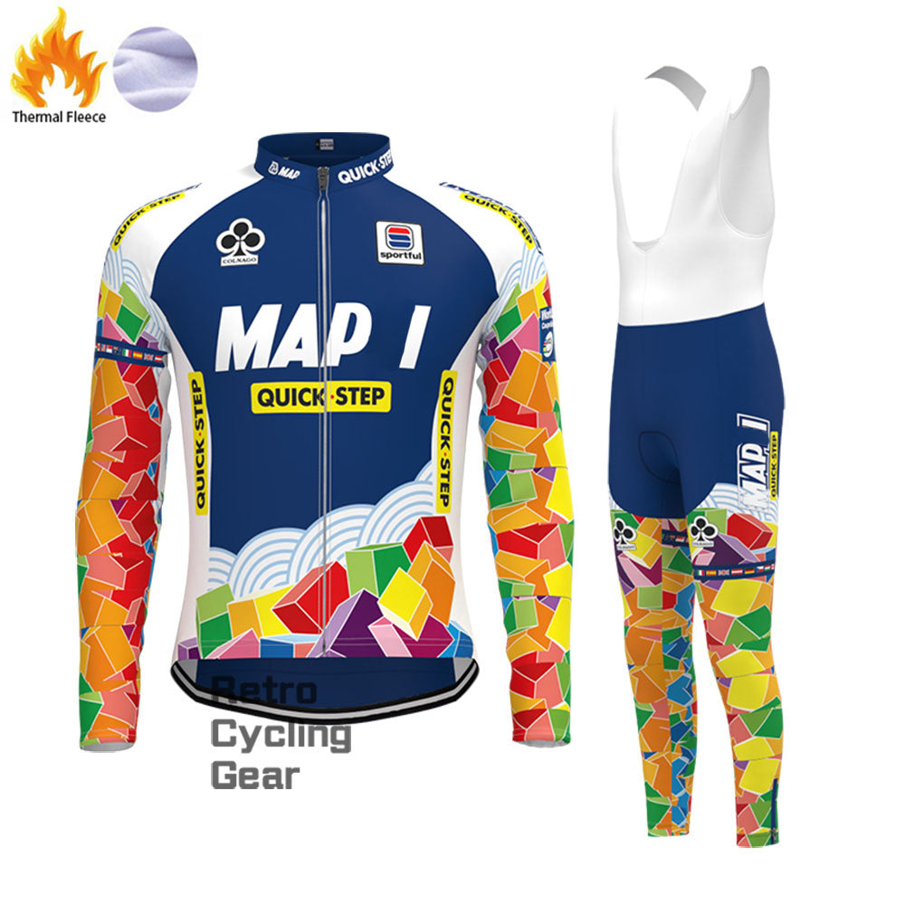 MAPI Fleece Retro Long Cycling Kits – Retro Cycling Gear