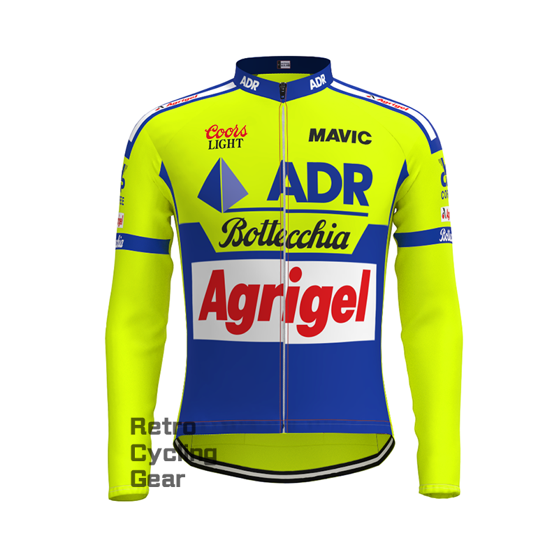 1989 ADR Retro Long Sleeve Jersey – Retro Cycling Gear