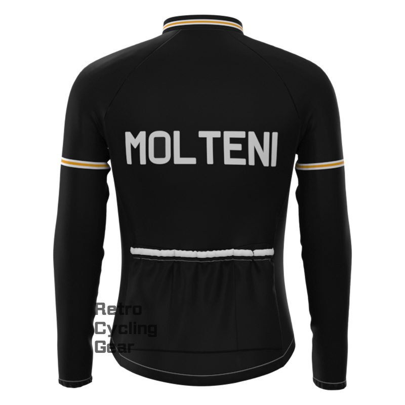 MOLTENI Black Fleece Retro Cycling Kits – Retro Cycling Gear