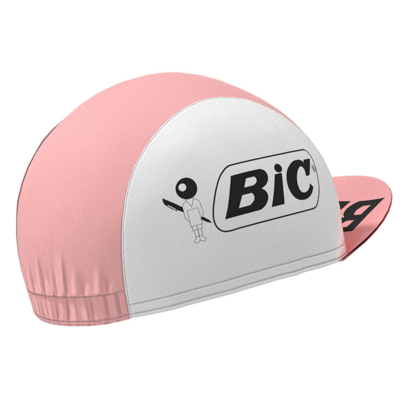 BIC Pink Retro Cycling Cap – Retro Cycling Gear