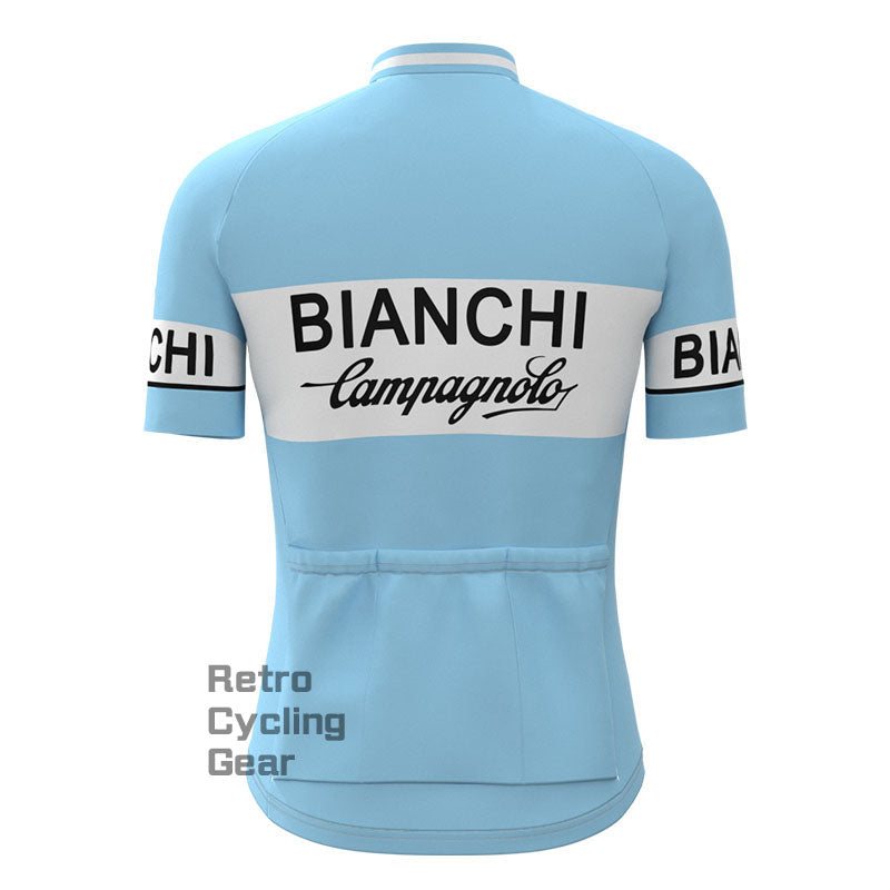Bianchi Blue Retro Short Sleeve Cycling Kit – Retro Cycling Gear