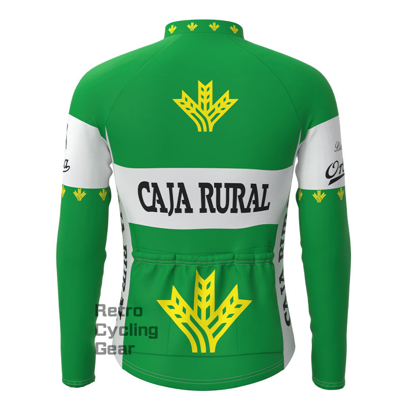 CAIA RURAL Green Retro Long Sleeve Cycling Kit – Retro Cycling Gear
