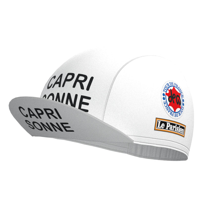 CAPRI White Retro Cycling Cap – Retro Cycling Gear