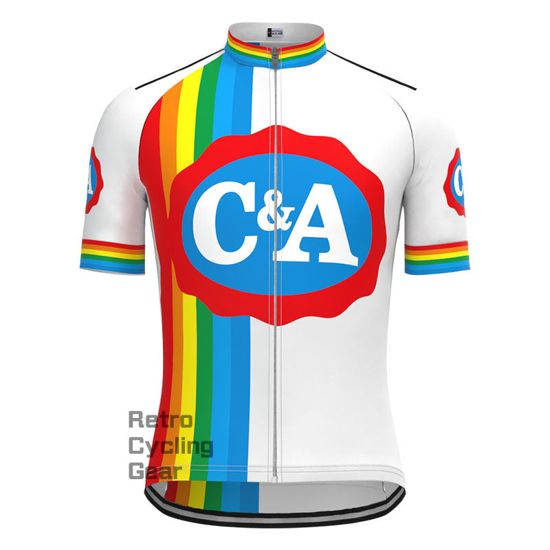 C&A Retro Short Sleeve Cycling Kit – Retro Cycling Gear