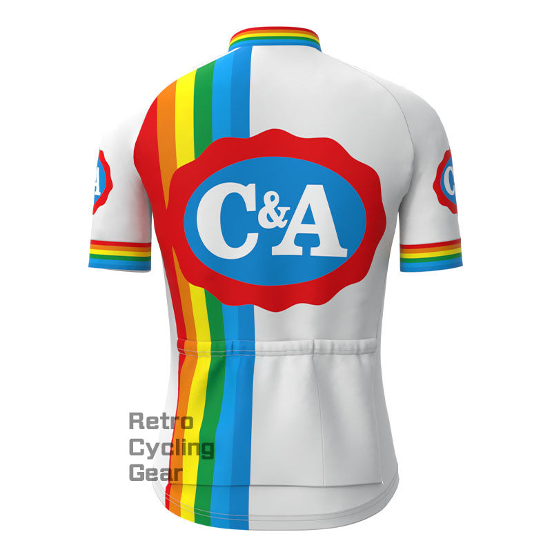 C&A Retro Short Sleeve Cycling Kit – Retro Cycling Gear