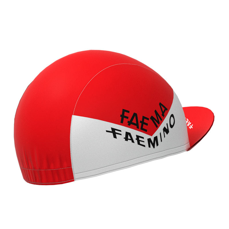 Faema Red-White Retro Cycling Cap – Retro Cycling Gear