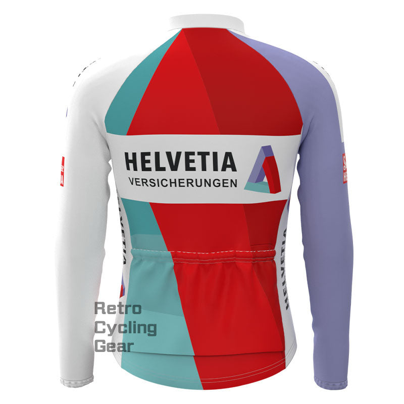 Helvetla Retro Long Sleeve Cycling Kit – Retro Cycling Gear
