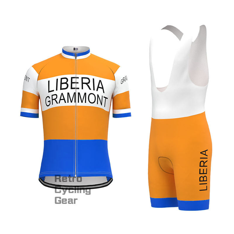 LIBERIA Retro Short Sleeve Cycling Kit – Retro Cycling Gear