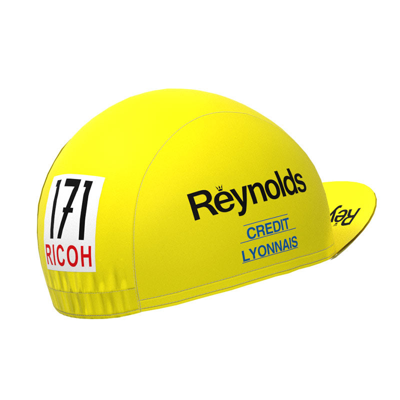 Reynolds Yellow Retro Cycling Cap – Retro Cycling Gear