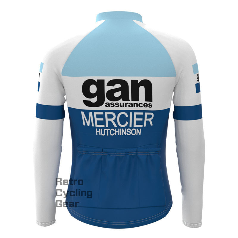 gan Blue Fleece Retro Cycling Kits – Retro Cycling Gear