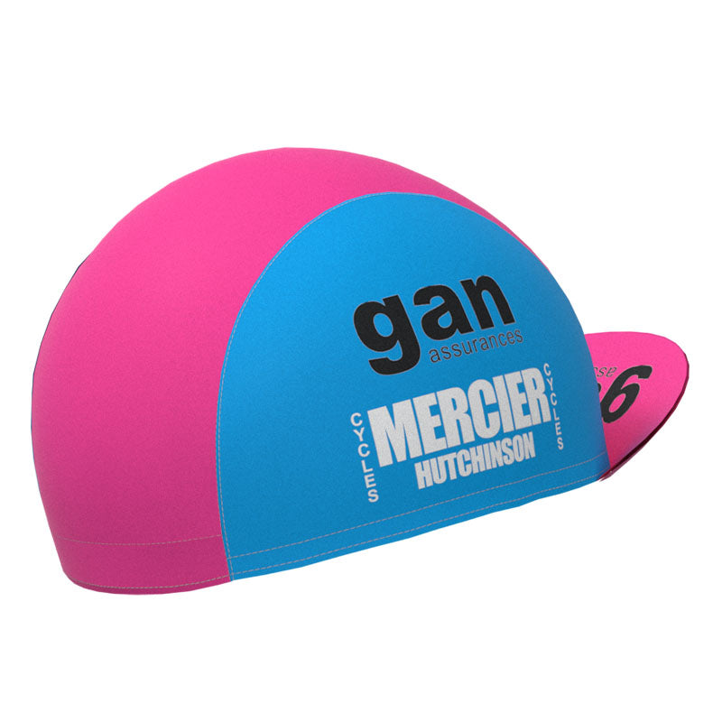 gan Blue-Pink Retro Cycling Cap – Retro Cycling Gear