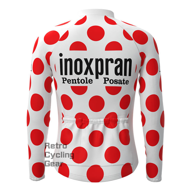 inoxpran Red-Dot Retro Long Sleeve Cycling Kit – Retro Cycling Gear