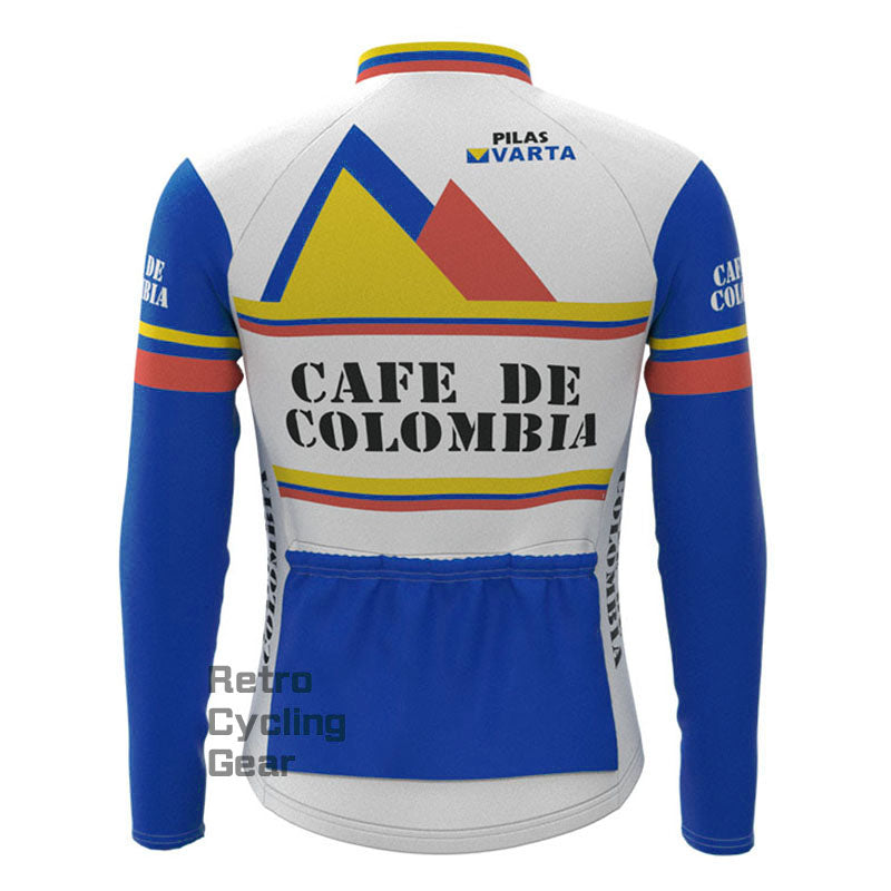 Cafe De Colombia Retro Long Sleeve Cycling Kit – Retro Cycling Gear