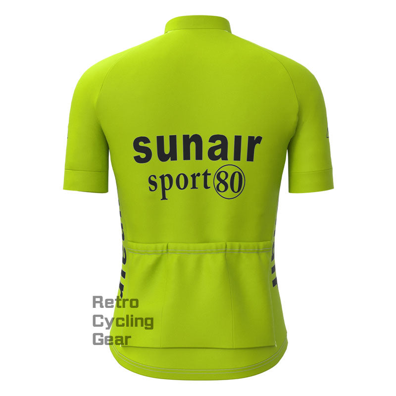 sunair Green Retro Short Sleeve Cycling Kit – Retro Cycling Gear